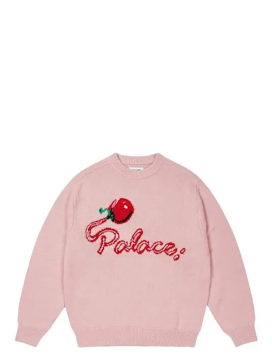 PALACE Tommy Knit - Pink