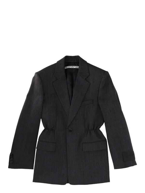 Alexander Wang Wool Blazer - Charcoal