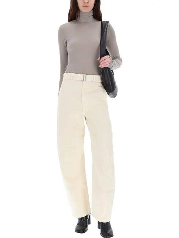 LEMAIRE Twisted Pants - White