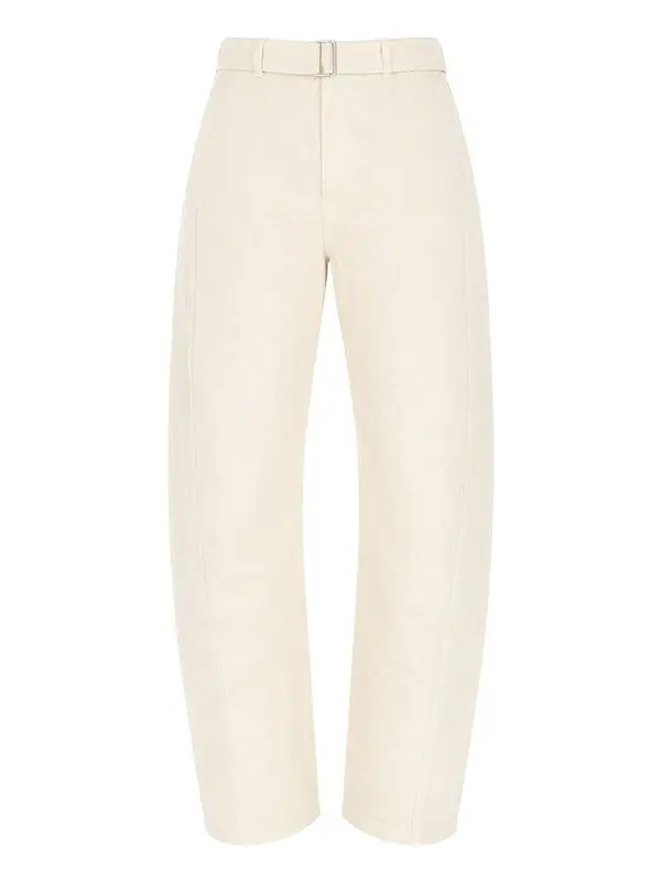 LEMAIRE Twisted Pants - White