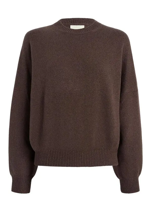 Khaite Margaux Jersey Top - Brown