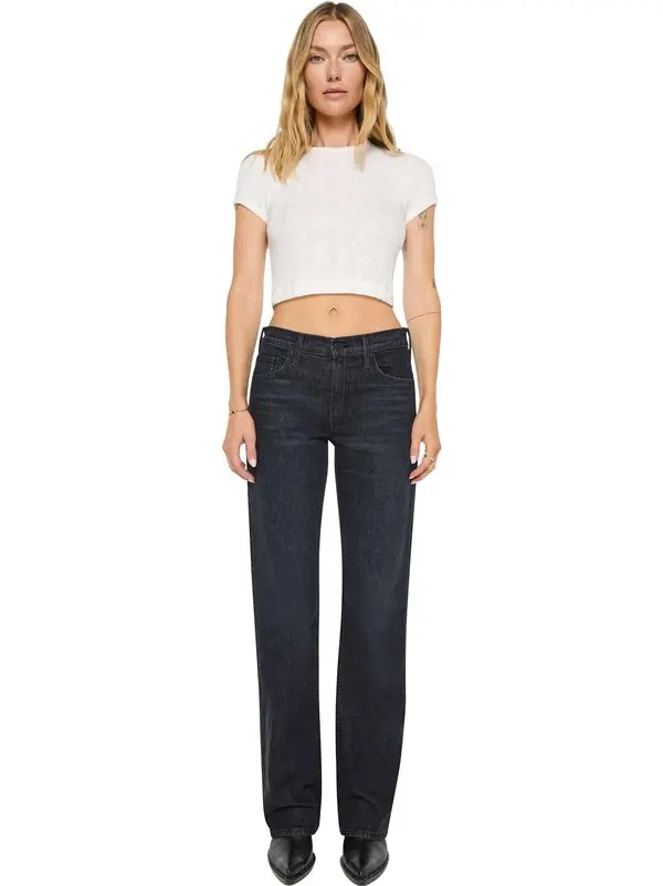 MOTHER The Reifler Starry Eyed Jeans - Black