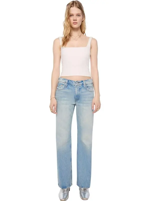 MOTHER Petites The Lil Reifler Daydreamer Jeans - Blue