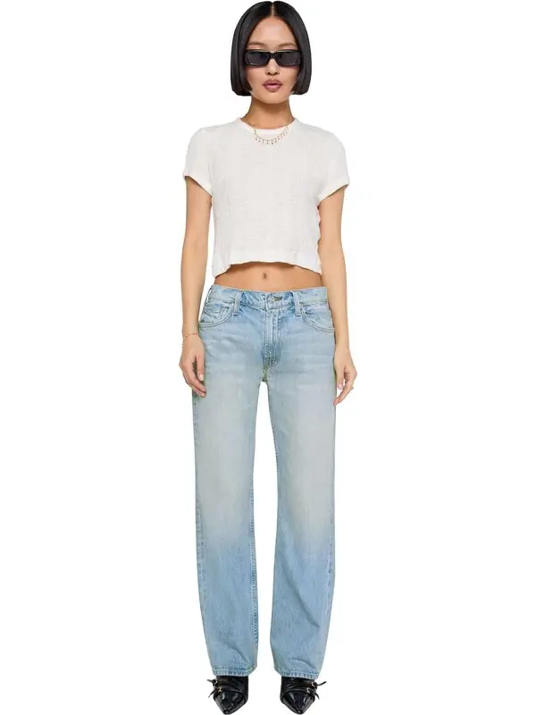 MOTHER Petite Lil' Reifler Daydreamer Jeans - Blue