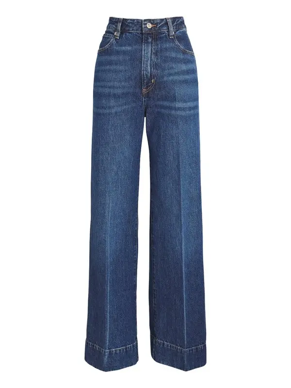FRAME The Slice Flared Jeans - Blue