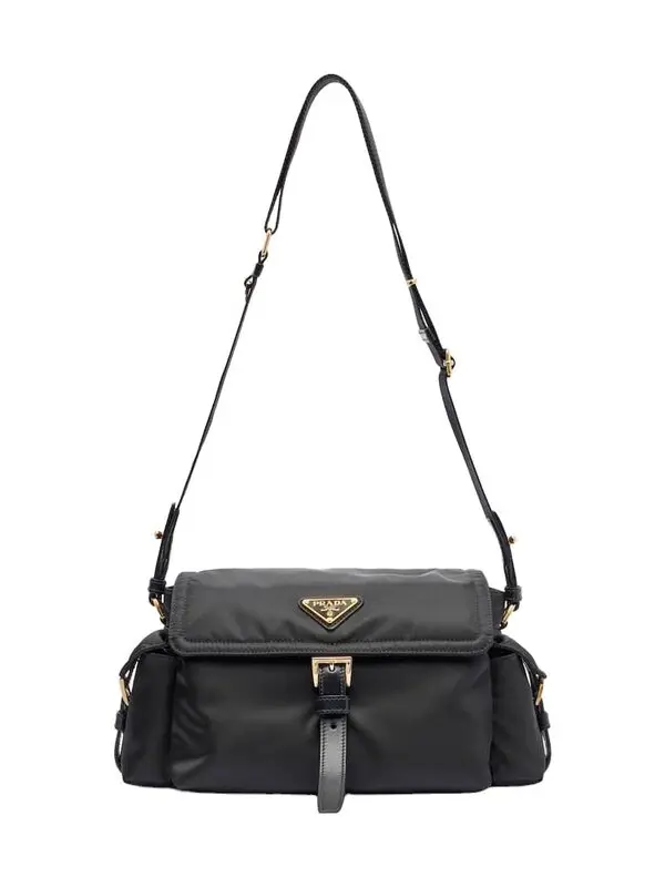 Prada Re-nylon Medium Crossbody Bag - Black