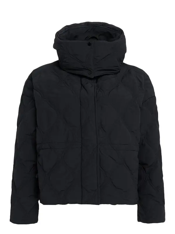 Canada Goose Claremont Hooded Down Bomber Jacket - Black