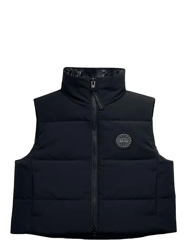 Canada Goose Grandview Cropped Down Vest - Black