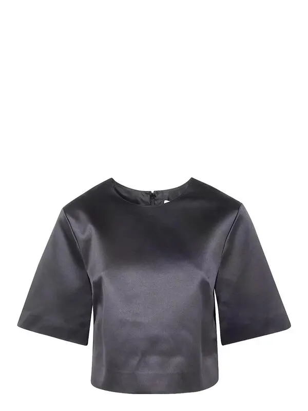 BY MALENE BIRGER Short-sleeve Top - Black