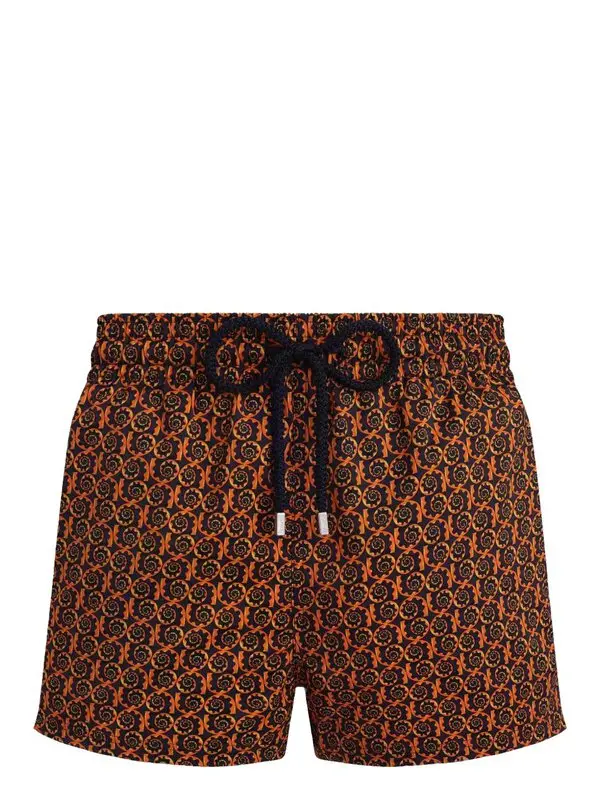 Vilebrequin Printed Swim Shorts - Blue