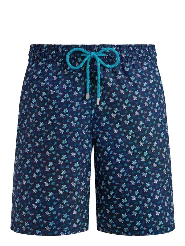 Vilebrequin Graphic-print Swim Shorts - Blue