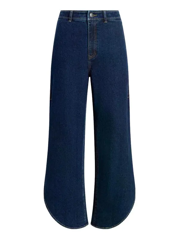Cinq À Sept Hannah Split Trousers - Blue