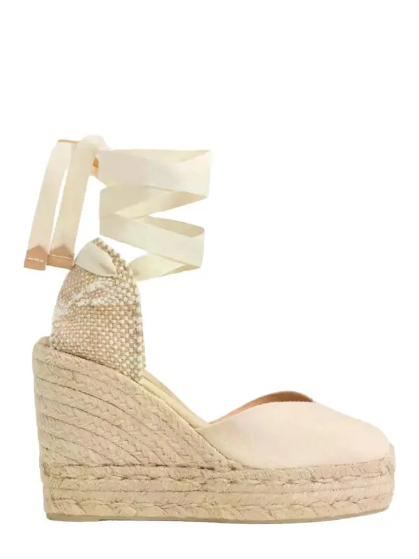 CastaÑer Chiara Wedge Platform Espadrille - Neutrals