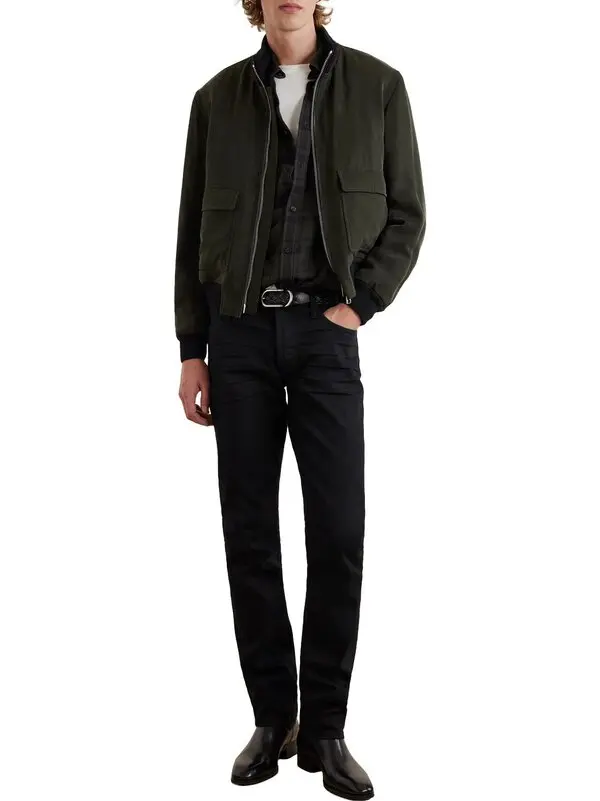 TOM FORD Gabardine Bomber Jacket - Green