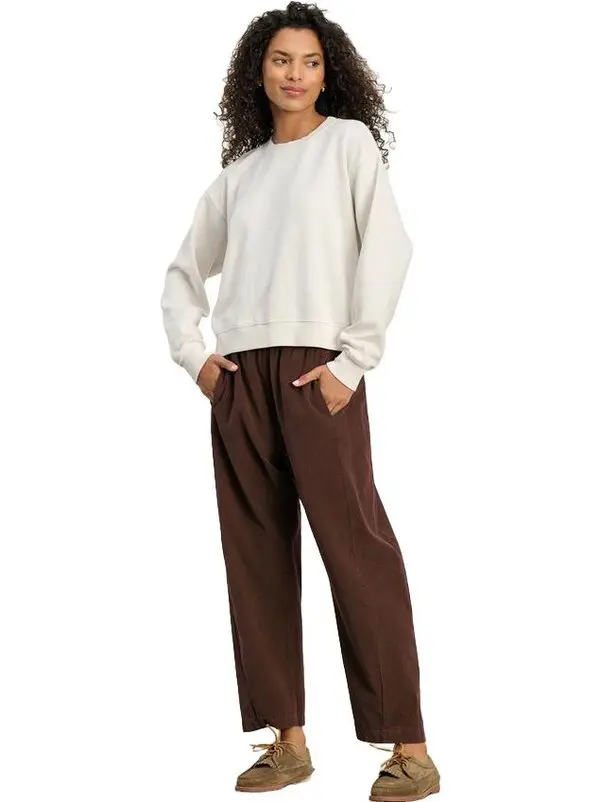 Velvet By Graham & Spencer Laney Corduroy Pant - Brown