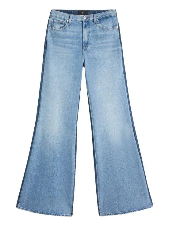 7 For All Mankind Retro Flare Jeans - Denim