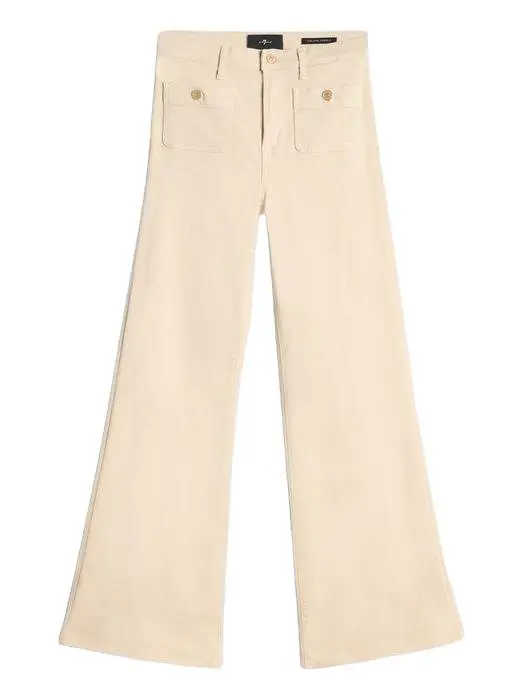 7 For All Mankind Tailorless Luxe Vintage Modern Dojo Pants - Neutral