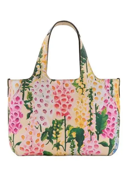 Oscar De La Renta Mini Topaz Tote - Floral