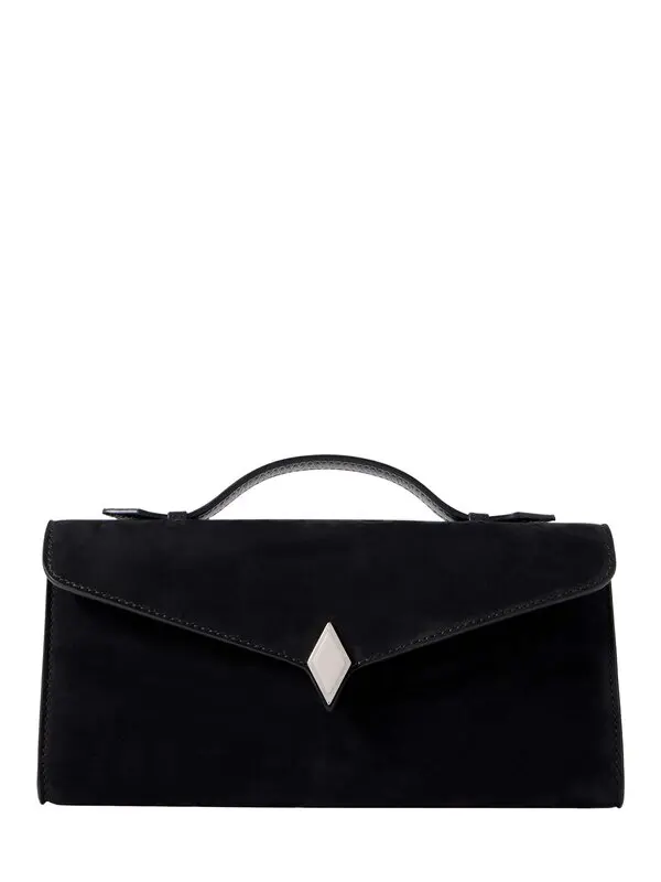 METIER Edge Nubuck Clutch - Black