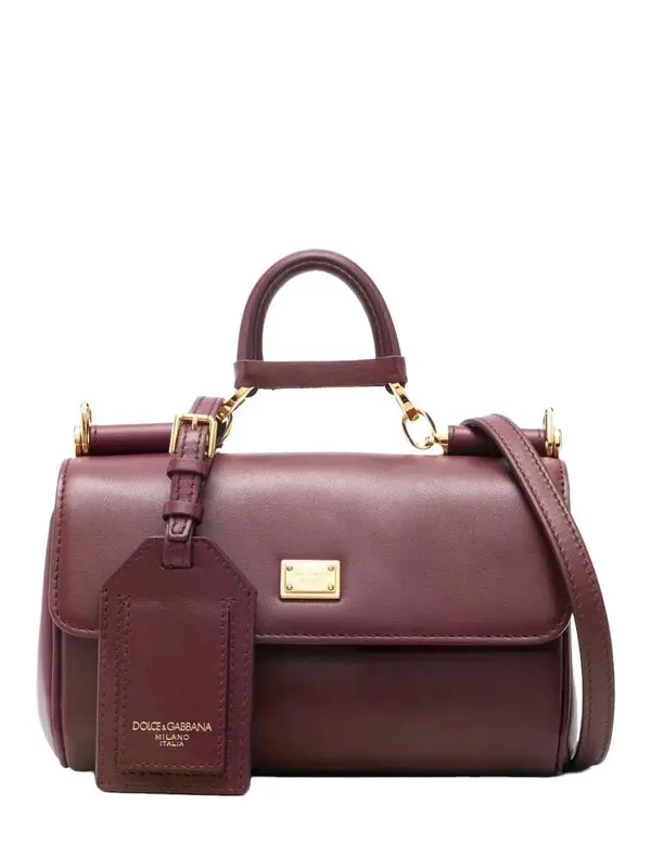Dolce & Gabbana Mini My Sicily Shoulder Bag - Red