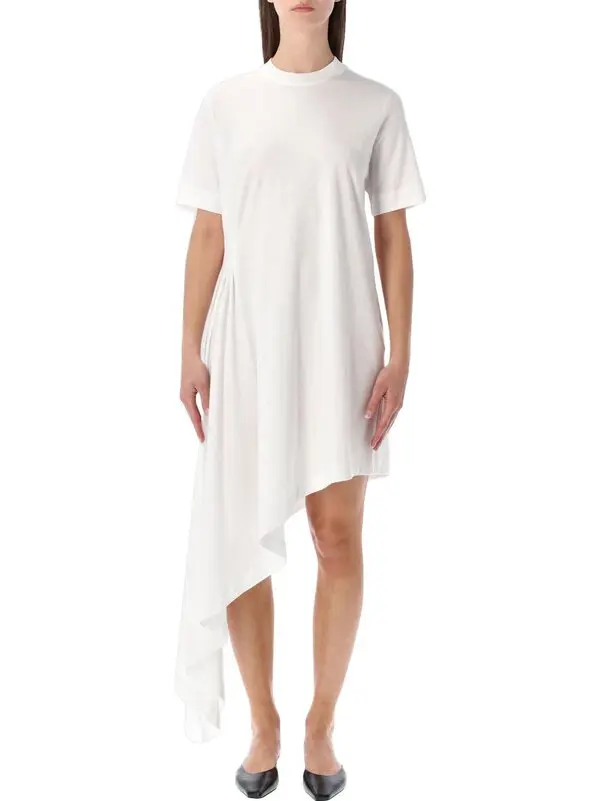 LOU LOU STUDIO Asymmetrical Dress - White