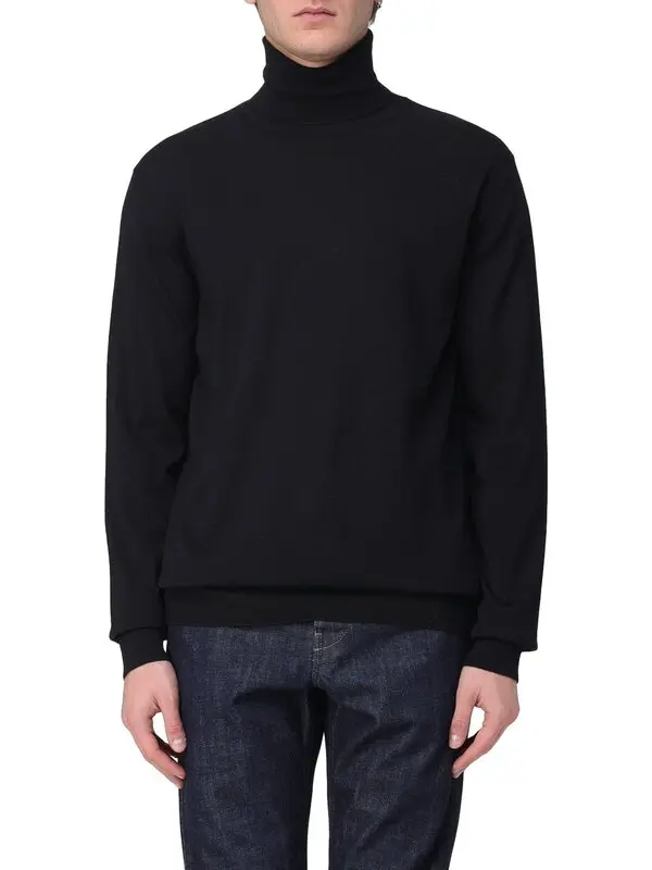 JIL SANDER Turtleneck Jumper - Black