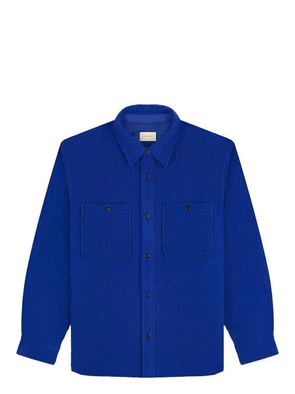 Aimé Leon Dore Casentino Wool Overshirt - Blue