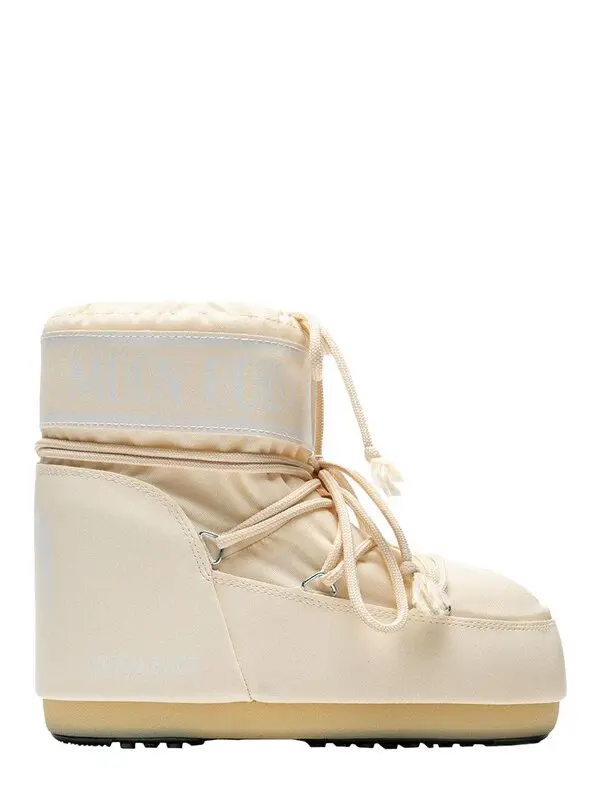 Moon Boot Icon Low Nylon Boots - Cream