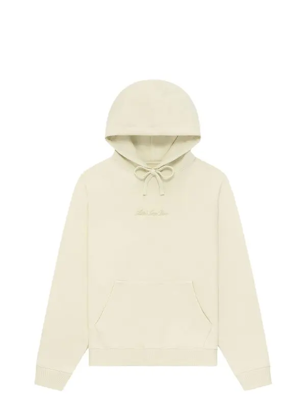 Aimé Leon Dore Embroidered Logo Hoodie - Cream