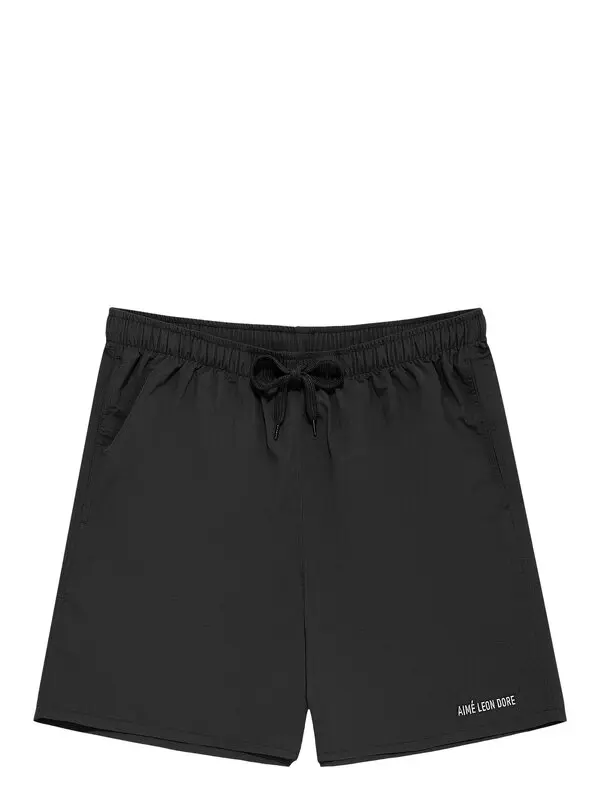 Aimé Leon Dore Core Nylon Short - Black