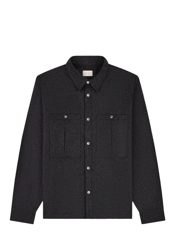 Aimé Leon Dore Wool Field Shirt - Black