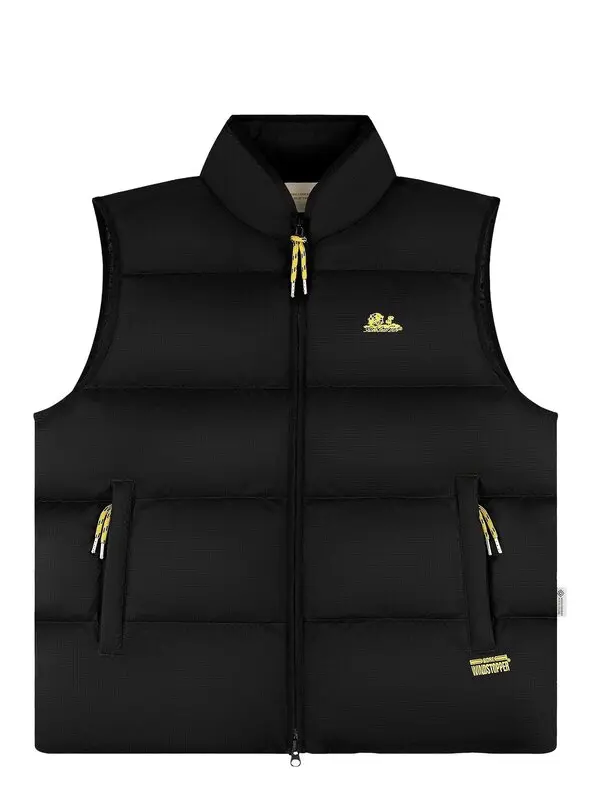 Aimé Leon Dore Windstopper Unisphere Down Puffer Vest Gore-tex Labs - Black