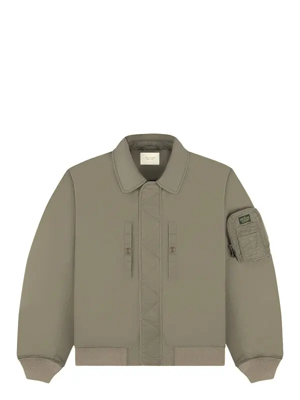 Aimé Leon Dore Satin Bomber Jacket - Green