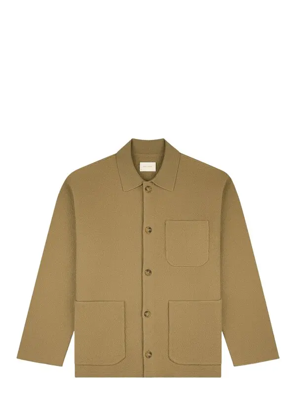 Aimé Leon Dore Knit Chore Jacket - Tan