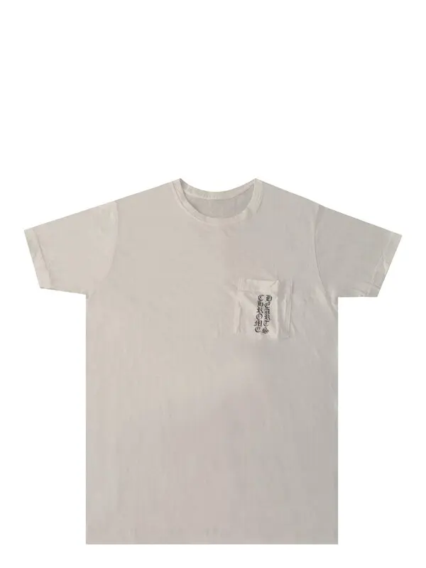 Chrome Hearts Vertical Logo Pocket Tee - White