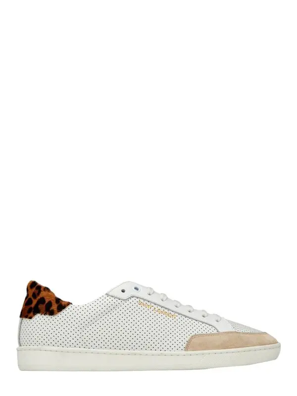 Saint Laurent Court Classic Sl-10 Sneakers - White