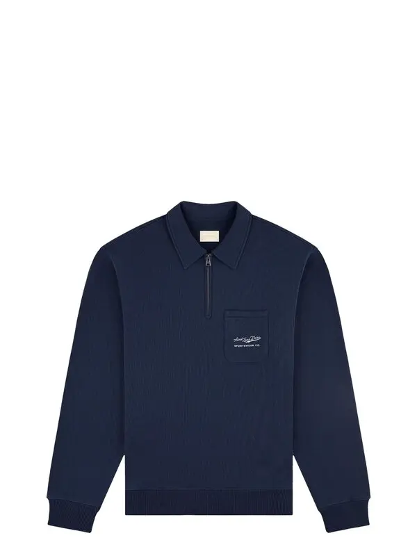 Aimé Leon Dore Sportswear Quarter Zip Pullover - Black
