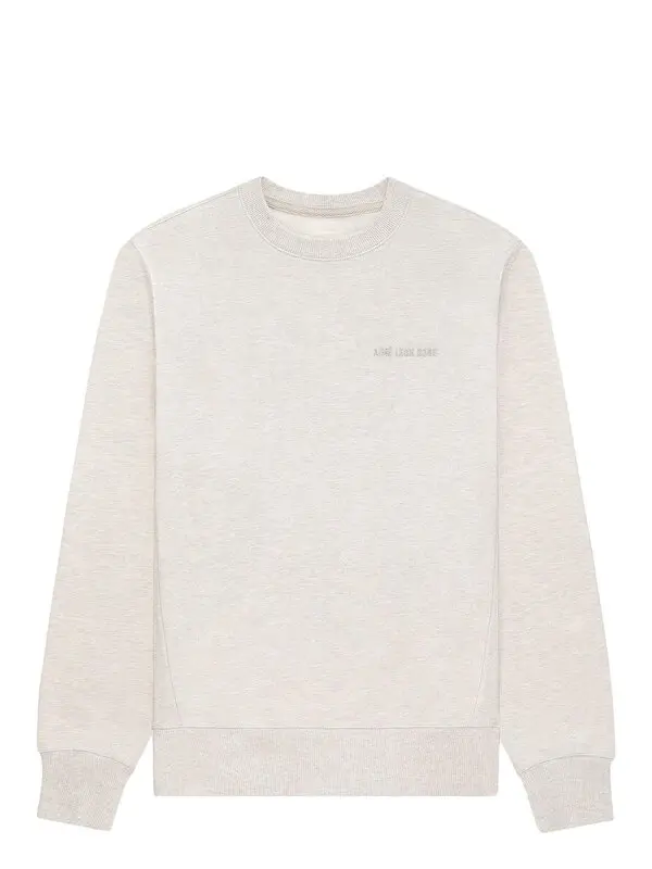 Aimé Leon Dore Tonal Logo Crewneck Sweatshirt - Cream