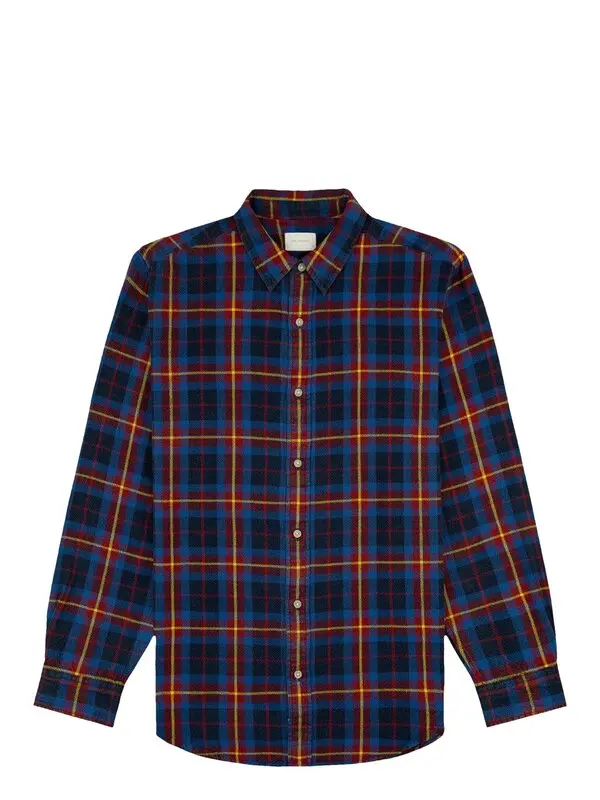Aimé Leon Dore Plaid Overshirt - Blue