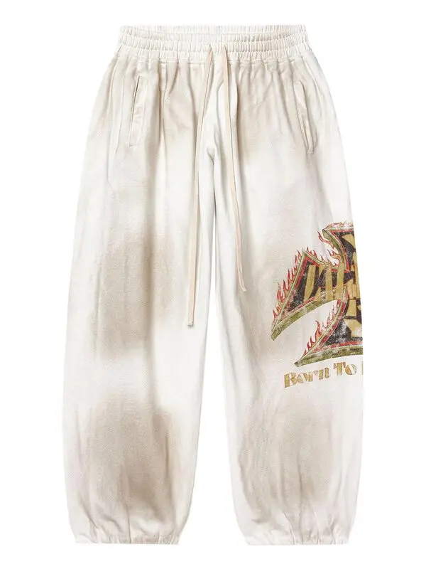 VALE FOREVER Reborn Fleece Sweatpants - Cream