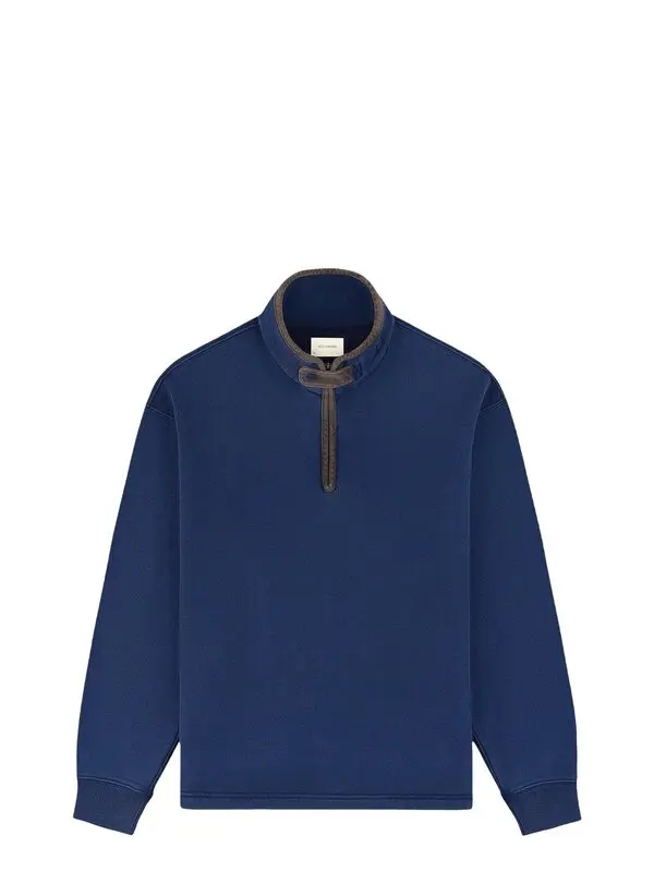 Aimé Leon Dore Heritage Quarter-zip Pullover - Blue