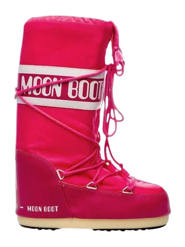 Moon Boot Icon Low Nylon Boots - Pink
