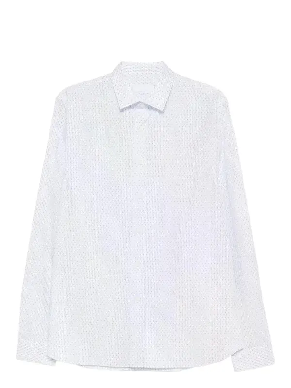 Prada Patterned Shirt - Blue