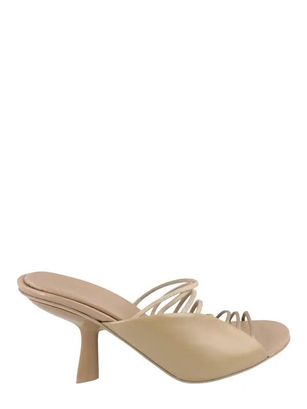 FERRAGAMO Altaire Strappy Mule - Tan