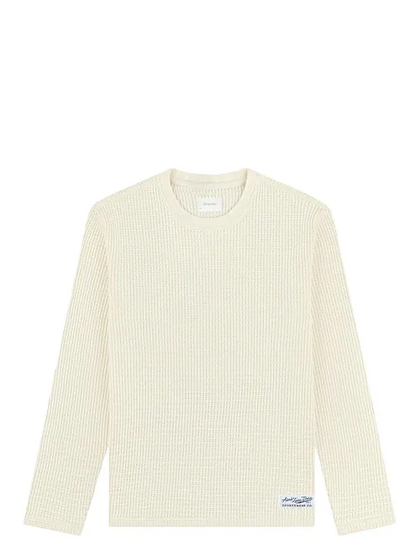Aimé Leon Dore Heavyweight Waffle Thermal - Cream