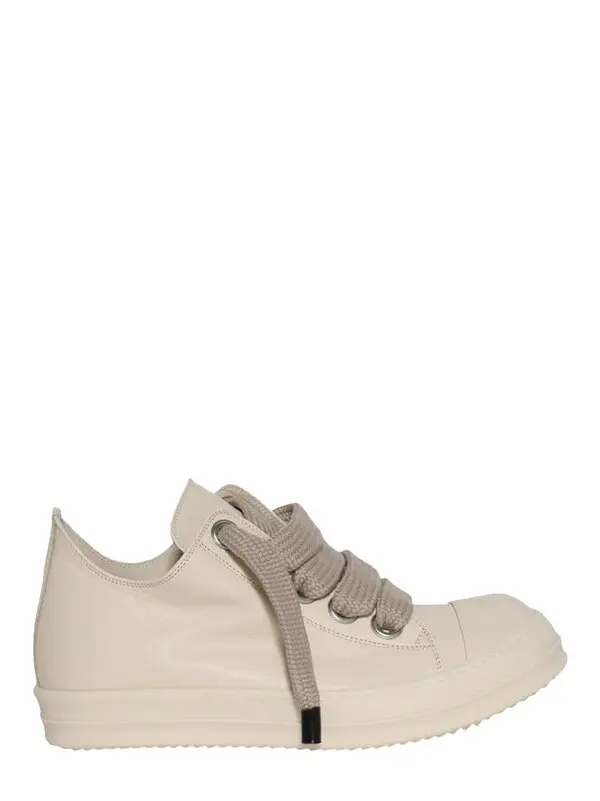 Rick Owens Concordians Jumbo Laced Low Sneakers - Cream