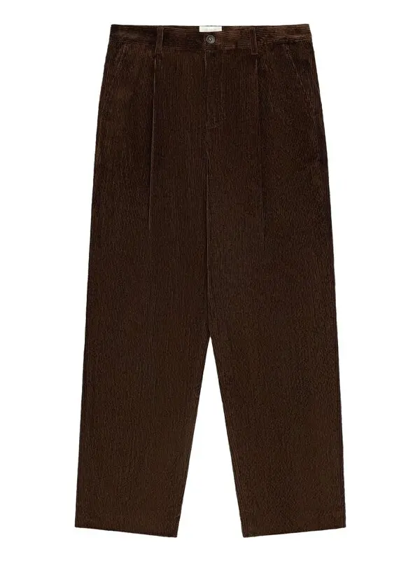Aimé Leon Dore Single Pleated Corduroy Pant - Brown