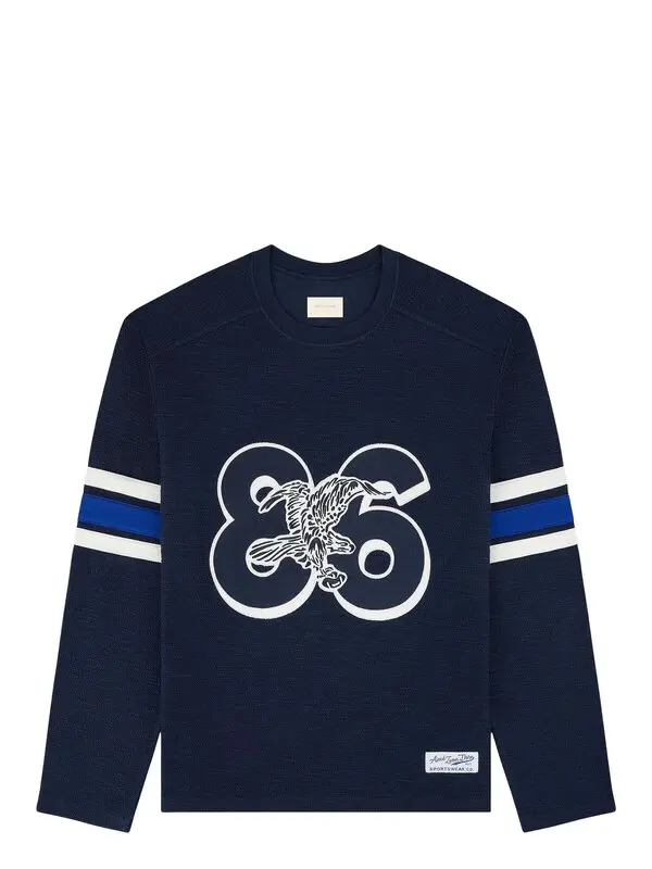 Aimé Leon Dore Legacy Slub Football Jersey - Blue