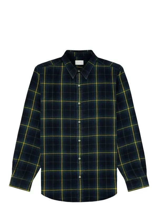 Aimé Leon Dore Plaid Overshirt - Blue