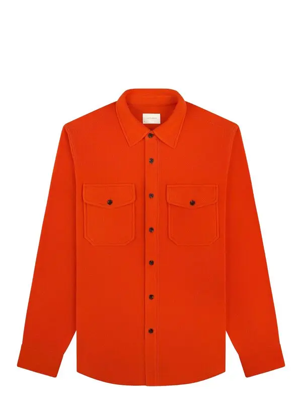 Aimé Leon Dore Lightweight Fleece Shirt - Orange